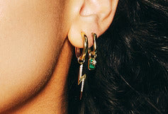 Gold Twist Hoop Earrings – Ania Haie EU